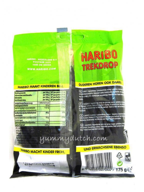 Trekdrop Licorice Haribo | Yummy Dutch