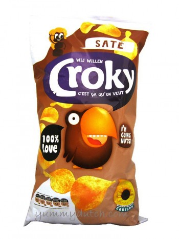 Saté Chips Croky | Yummy Dutch