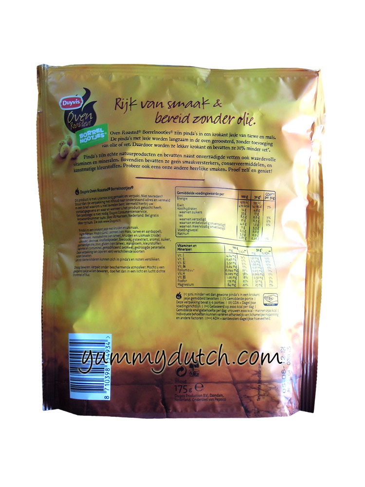Oven Roasted Borrelnootjes Onion Herbs Duyvis | Yummy Dutch