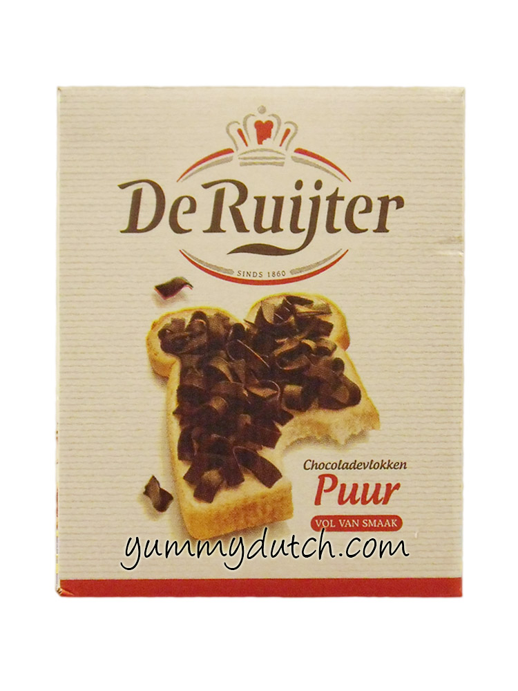 Chocolade Vlokken Puur Groot De Ruijter | Yummy Dutch