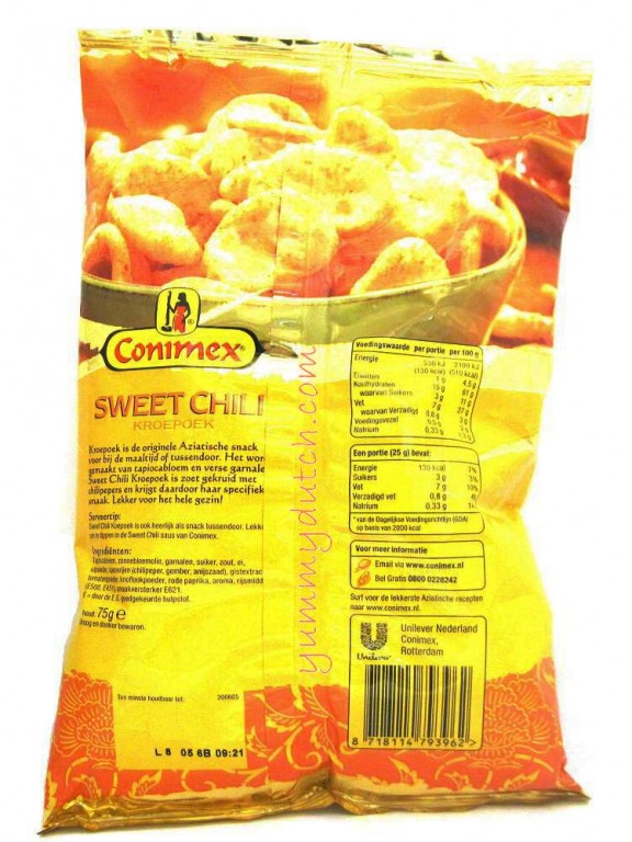 Prawn Crackers Sweet Chili Conimex | Yummy Dutch