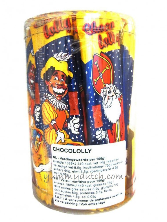 Sinterklaas Choco Lollies Crest | Yummy Dutch
