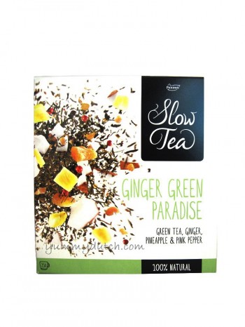 Slow Tea Ginger Green Paradise Pickwick | Yummy Dutch