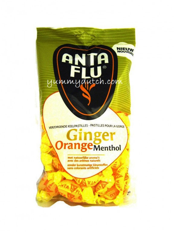 Ginger Orange Menthol Anta Flu | Yummy Dutch