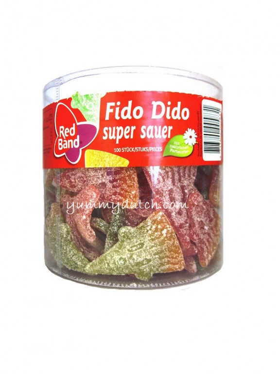 Fido Dido Super Sour Red Band | Yummy Dutch
