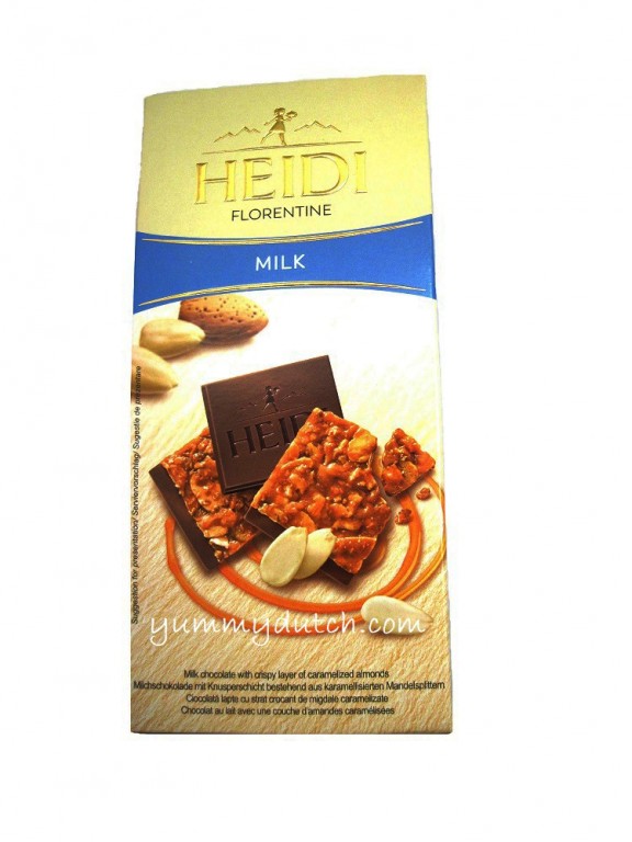 Milk Chocolate Florentine Heidi | Yummy Dutch