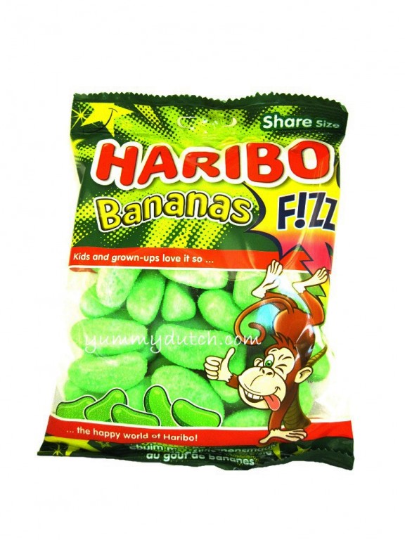 Bananas Fizz Haribo | Yummy Dutch